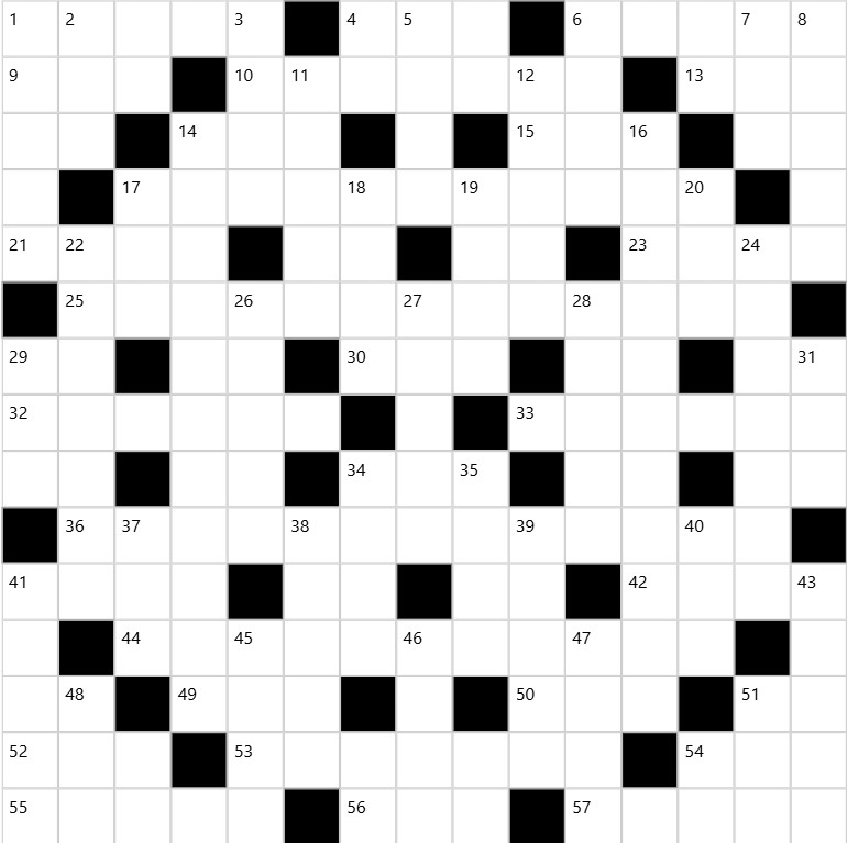 American Grid Crossword Generator – Create 15x15 and Newspaper Style ...