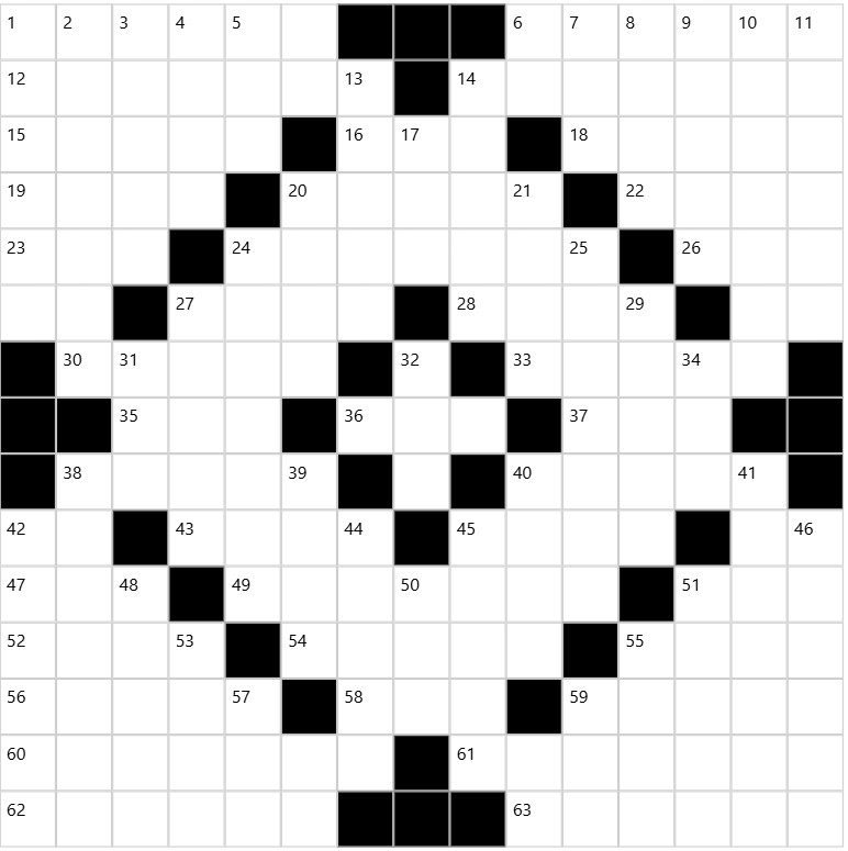 American Grid Crossword Generator – Create 15x15 and Newspaper Style ...