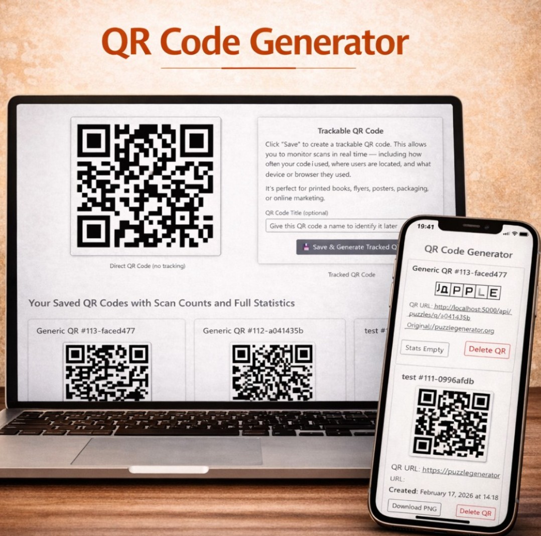 QR Code Generator – Create Printable QR Codes for Books and Marketing